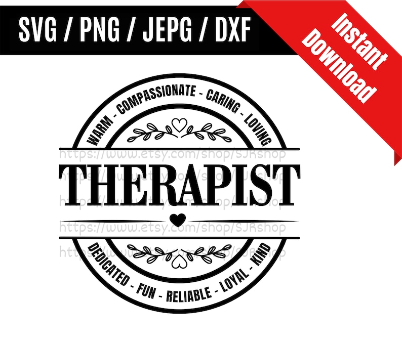 Therapist Svg / Therapy Svg / Therapist Appreciation / - Etsy