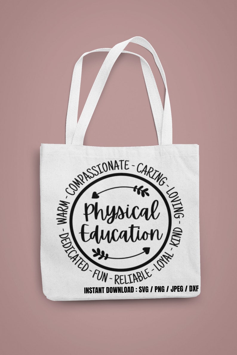 Physical Education Svg / PE Svg / Teacher Appreciation Svg / | Etsy Canada