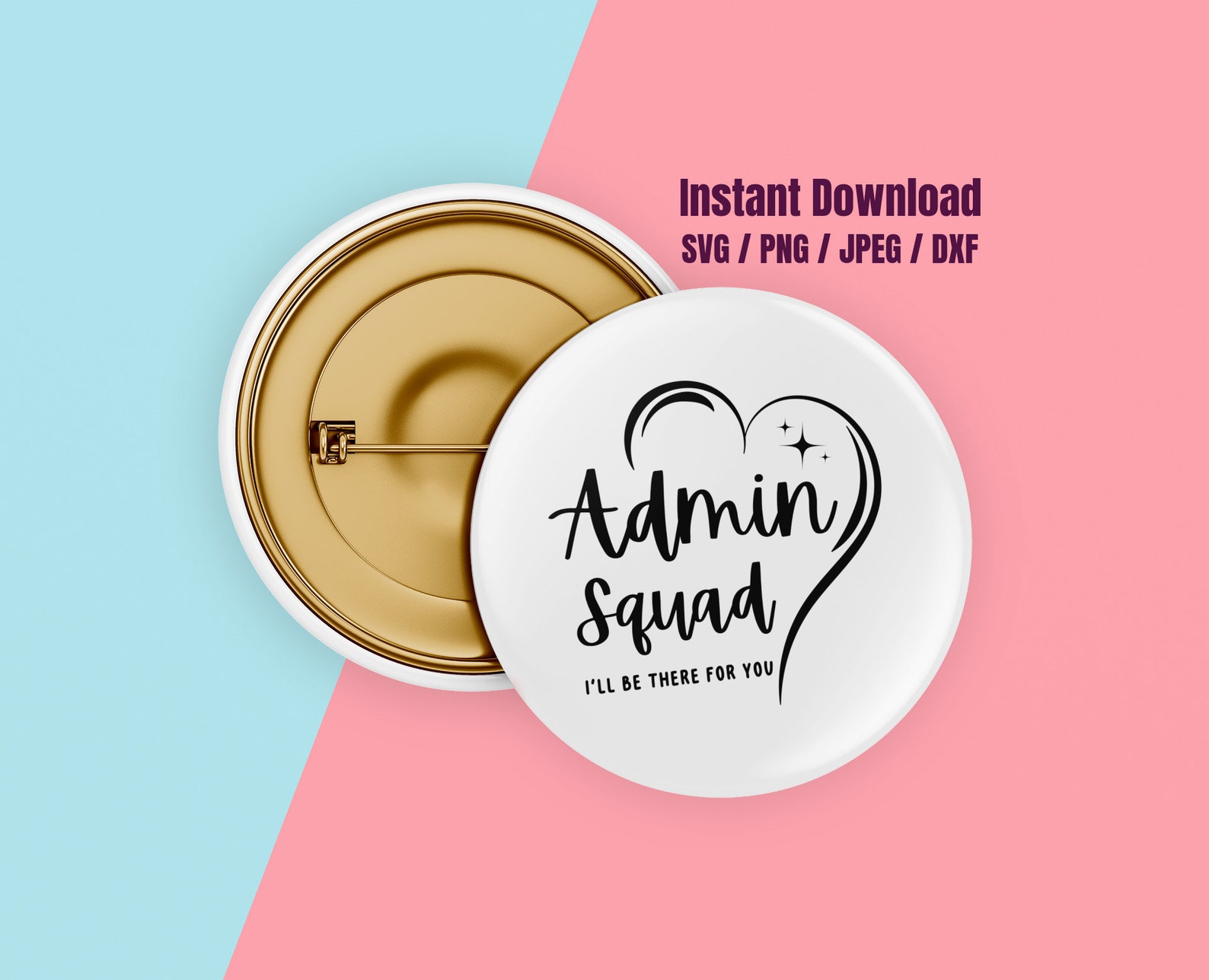 Admin Squad Svg / Admin Team Svg / Admin Life Svg / Coworker Svg ...
