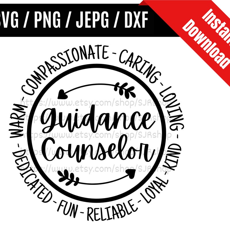 Counselor Svg - Etsy