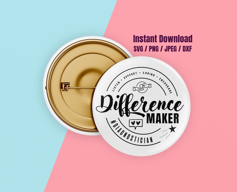 Difference Maker Svg / Diagnostician Svg / School - Etsy