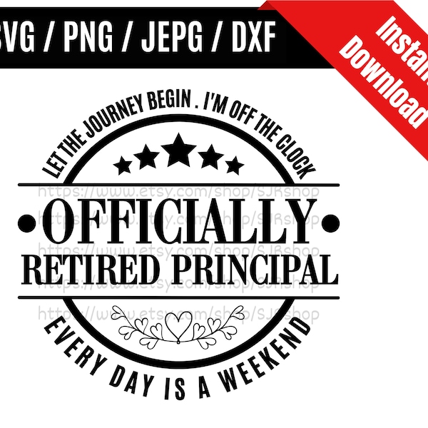 Principal Svg - Etsy