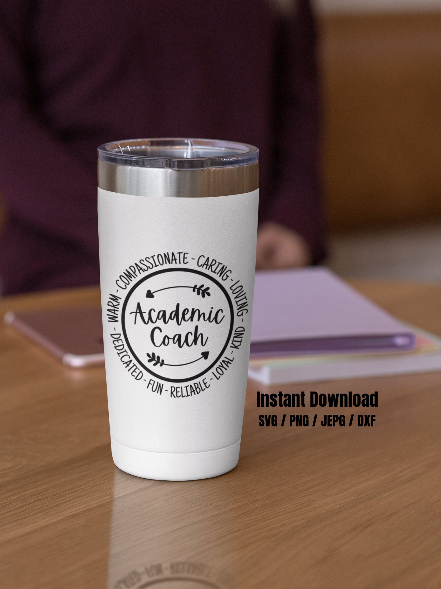 Academic Coach Svg / Instructional Coach Svg / Instructional | Etsy