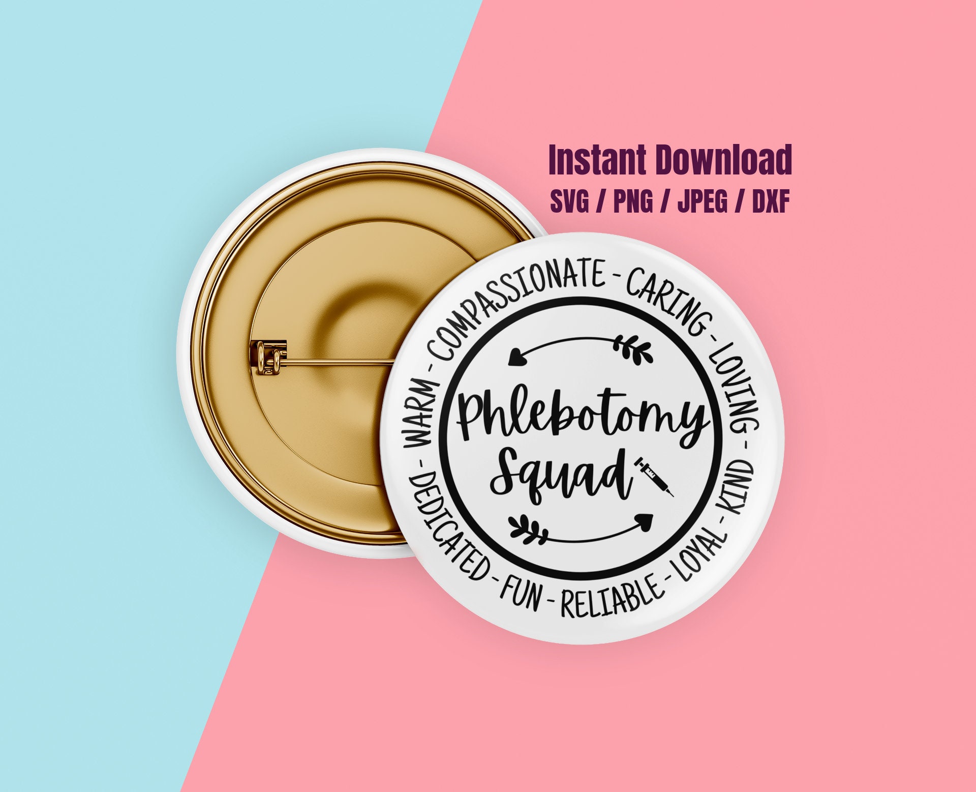 Phlebotomy Squad Svg / Phlebotomy Technician Svg / Blood Work - Etsy