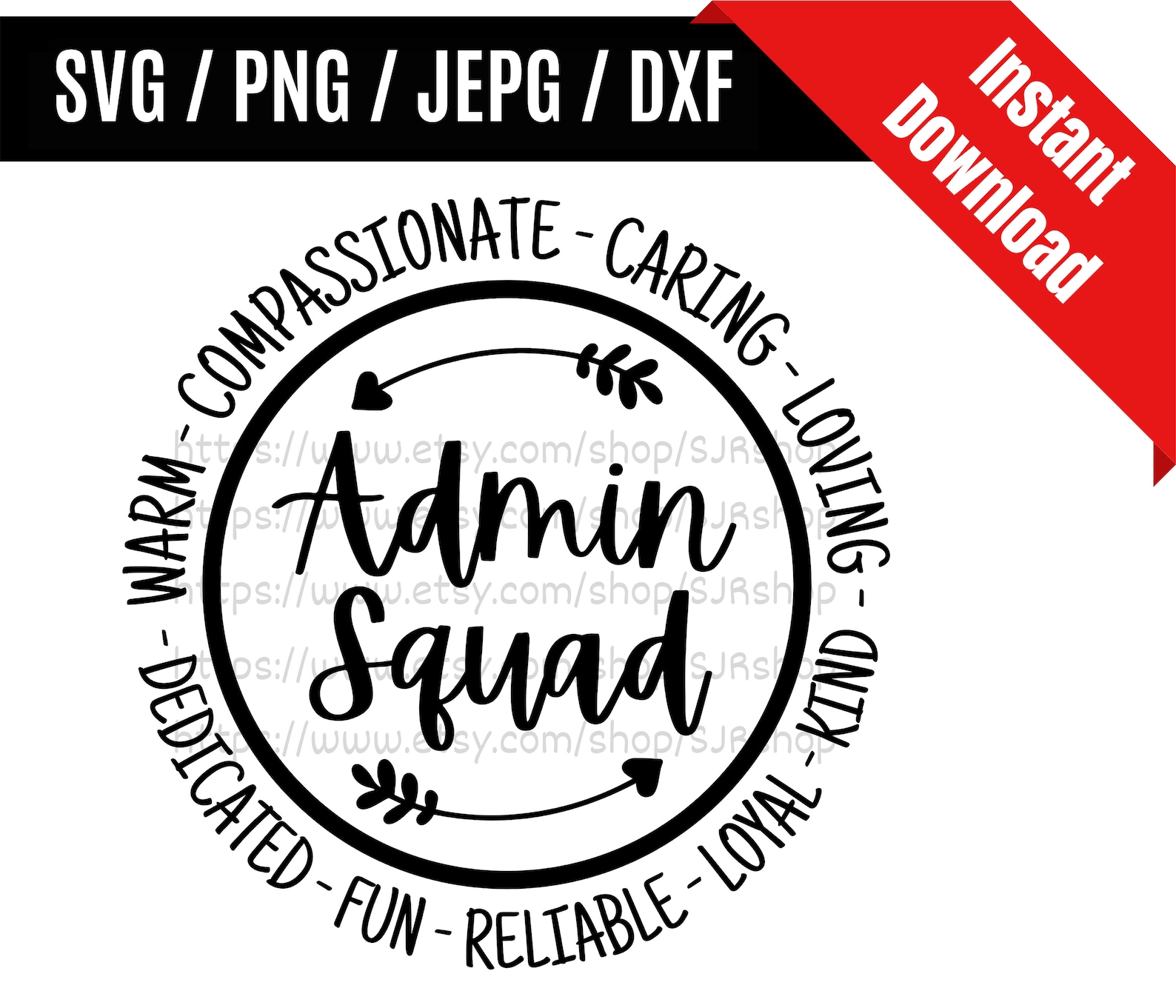 Admin Squad Svg / Admin Team Svg / Admin Life Svg / Coworker | Etsy
