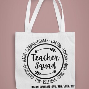 Teacher Squad Svg / Teacher Team Svg / Teacher Life Svg / Back to ...