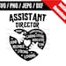 Assistant Director Svg / Director Svg / Coworker Svg / Director ...
