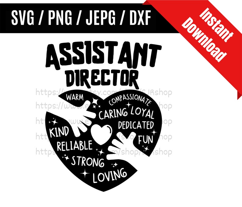 Assistant Director svg / Director svg / Coworker svg / | Etsy
