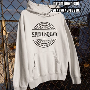 SPED Squad Svg / Special Education Teacher Svg / Teacher Svg / Back to ...