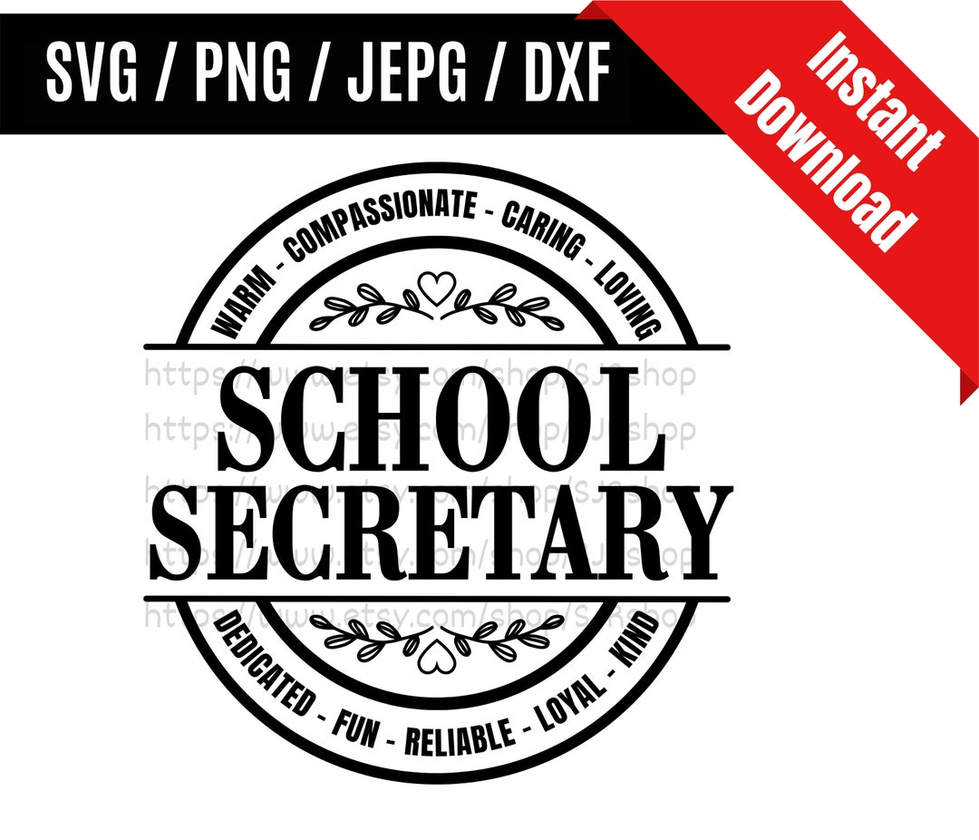 School Secretary Svg / Secreatary Svg / Staff Worker Svg / Coworker Svg ...