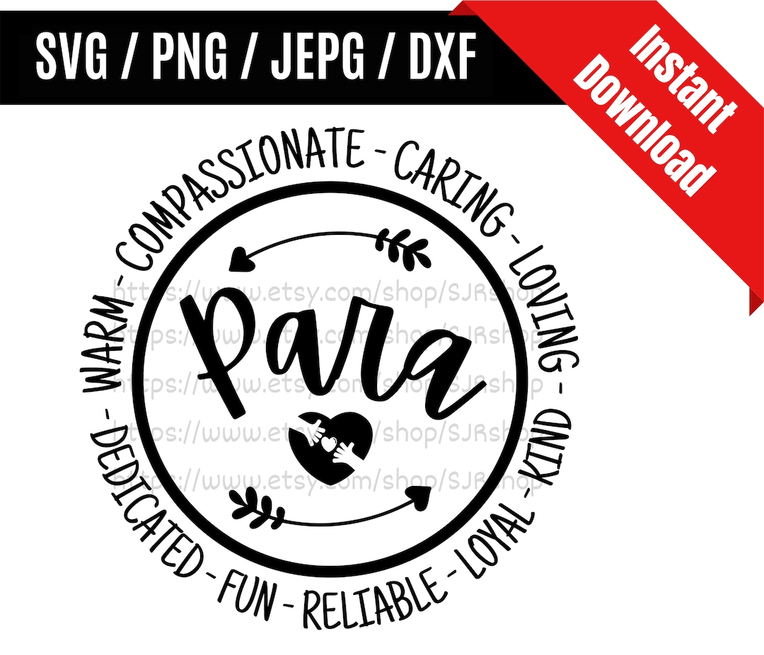 Paraprofessional Svg / Para Svg / Para Life Svg / Paraprofessional ...