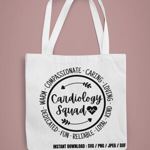 Cardiology Squad Svg / Cardiology Technician Svg / Heart Doctor Svg ...