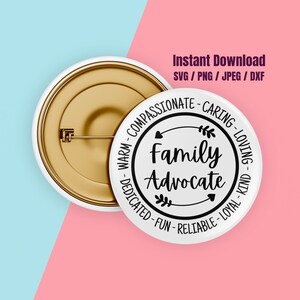 Family Advocate Svg / Advocate Svg / Advocate Life Svg / Coworker Svg ...