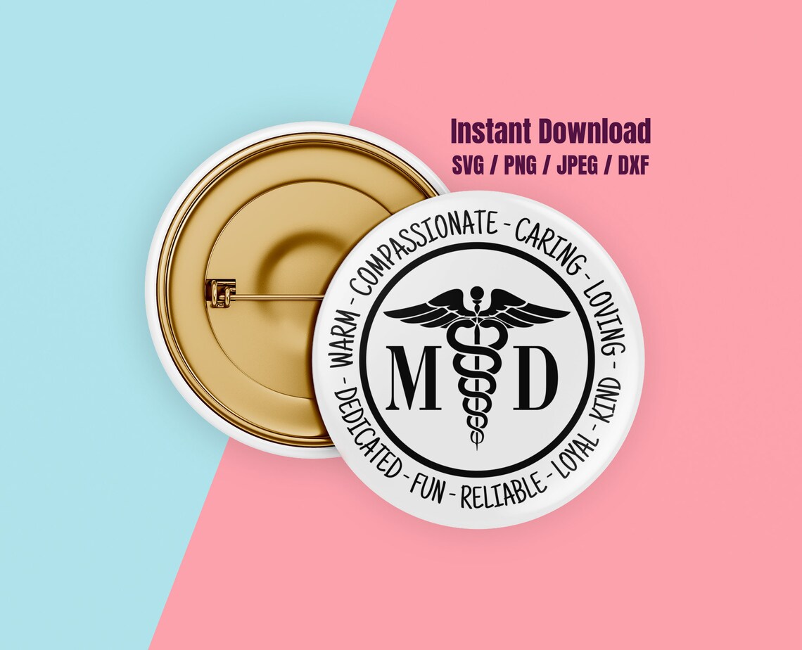 MD Svg / Medical Doctor Svg / Caduceus Svg / Medical Symbol - Etsy