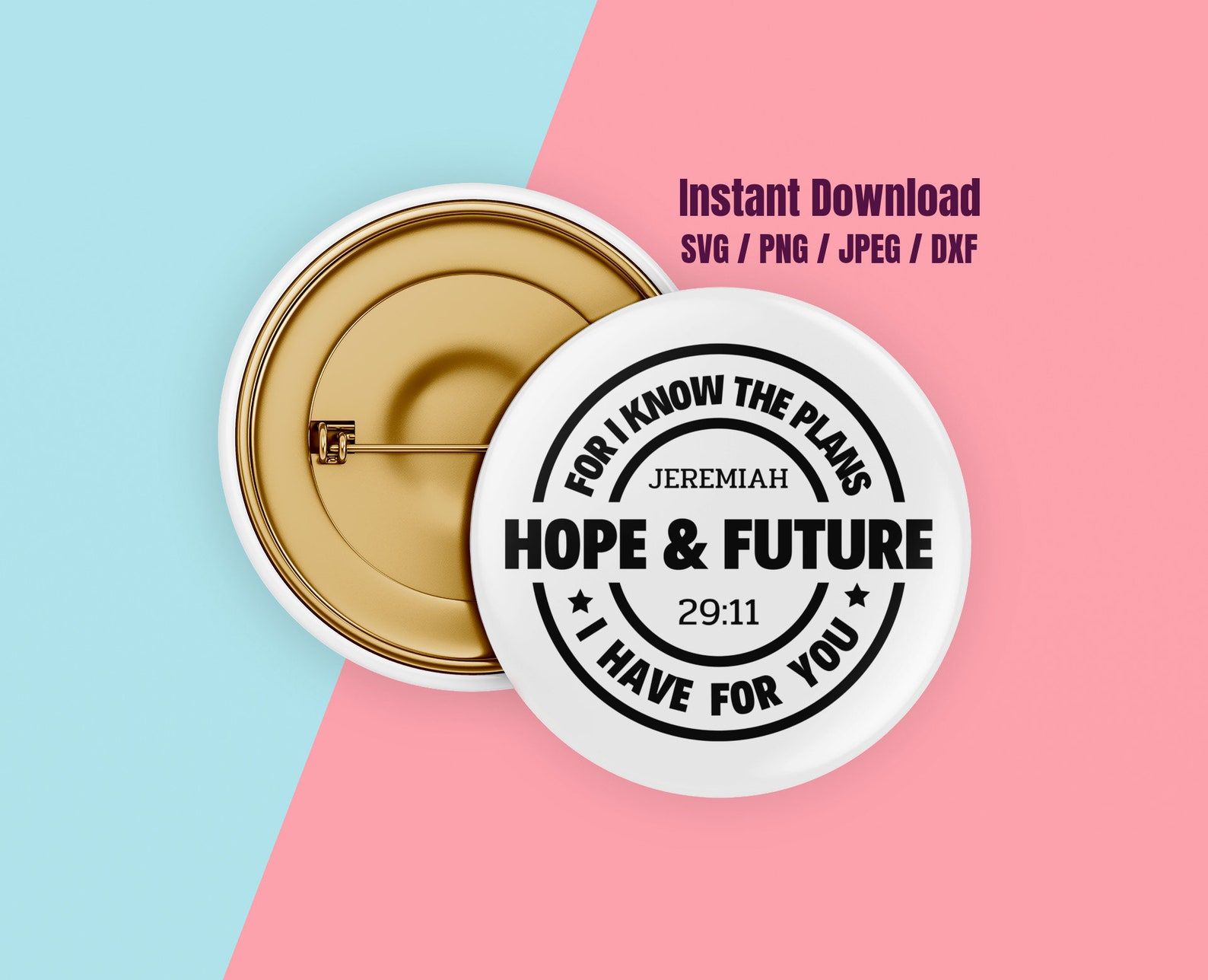 Hope and Future Svg / for I Know the Plans I Have for You Svg | Etsy