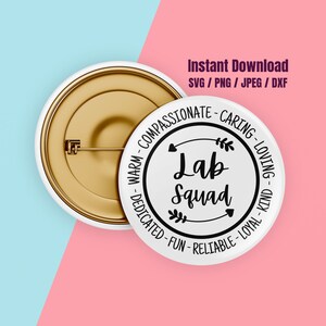 Lab Squad Svg / Lab Team Svg / Lab Life Svg / Lab Tech Svg / Lab Worker ...