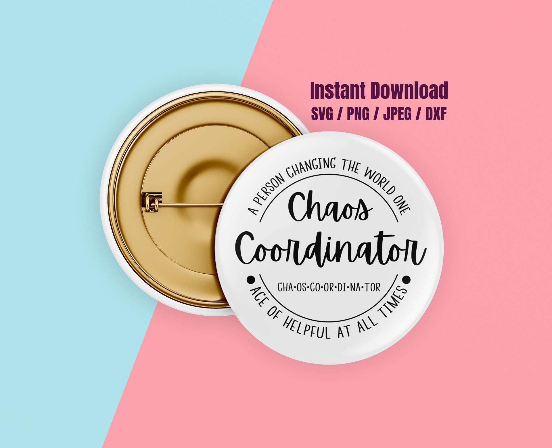 Chaos Coordinator Svg / Coordinator Svg / Teacher Appreciation Svg ...