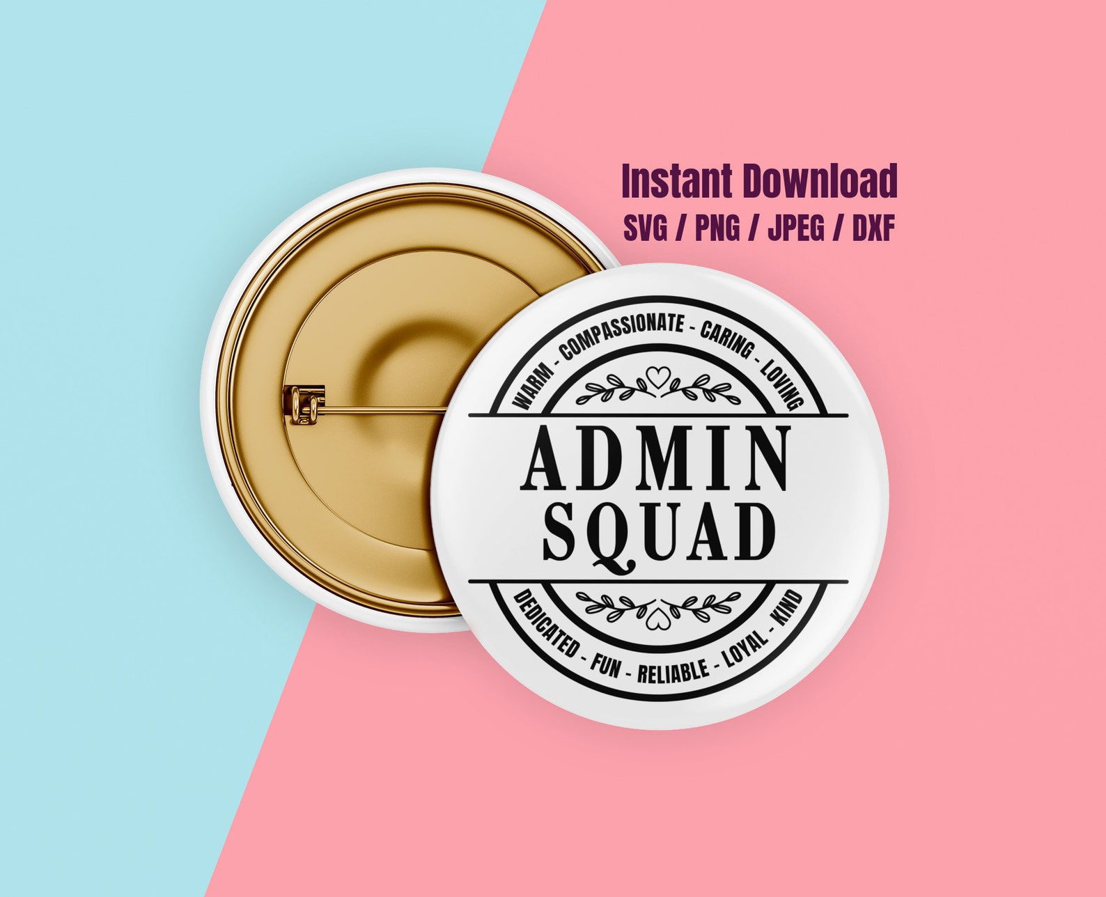 Admin Squad Svg / Admin Team Svg / Admin Life Svg / Coworker - Etsy