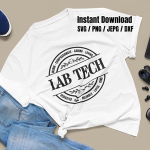 Lab Tech Svg / Laboratory Technician Svg / Lab Life Svg / Lab Worker ...