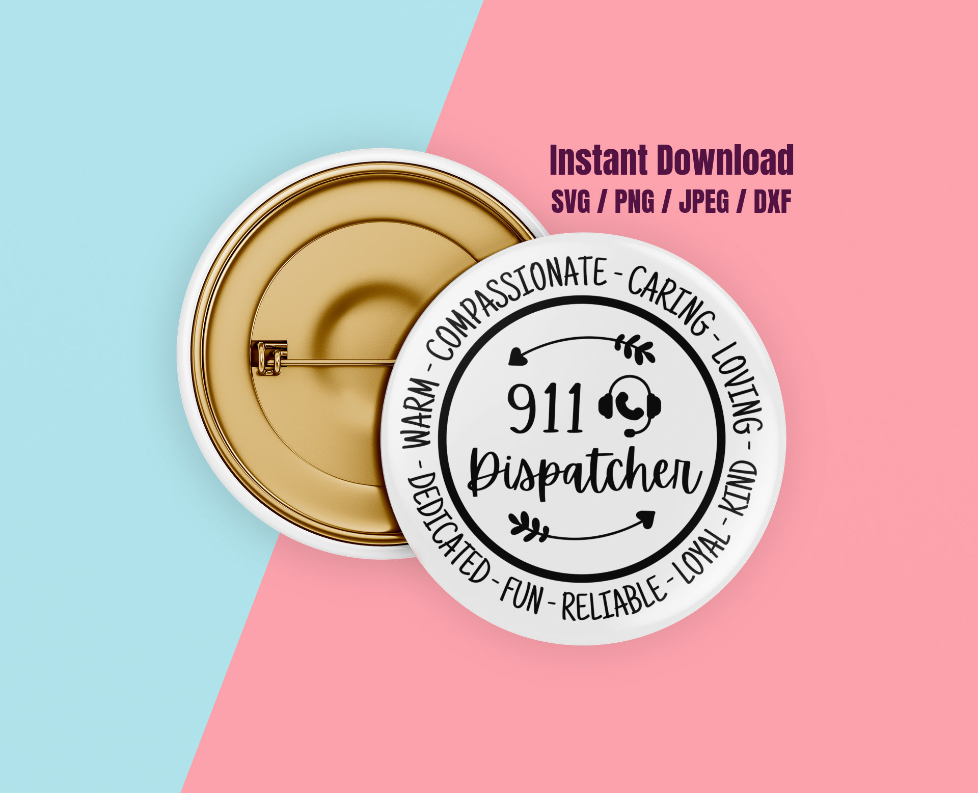 911 Dispatcher Svg / Dispatcher Svg / Police Svg / 911 Design - Etsy