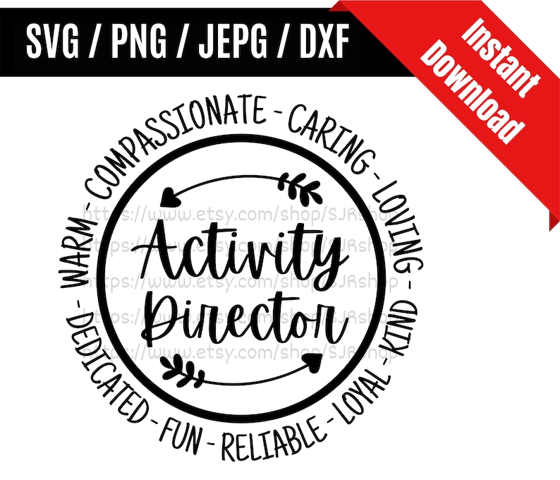 Activity Director Svg / Activity Life Svg / Director Svg / - Etsy India