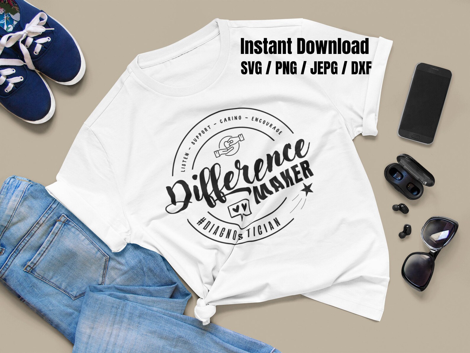 Difference Maker Svg / Diagnostician Svg / School - Etsy