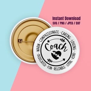 Coach Svg / Life Coach Svg / Instructional Coach Svg / Teacher Svg ...