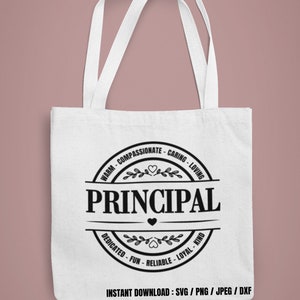 Principal Svg / Principal Appreciation / Coworker Svg / Back to School ...