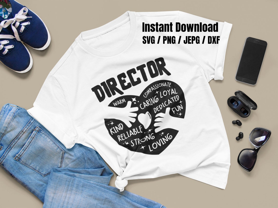 Director Svg / Director Appreciation / Coworker Svg / Back to - Etsy