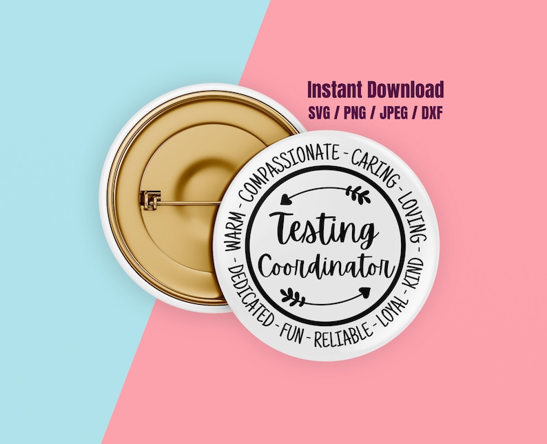 Testing Coordinator Svg / Test Coordinator Svg / Coordinator - Etsy