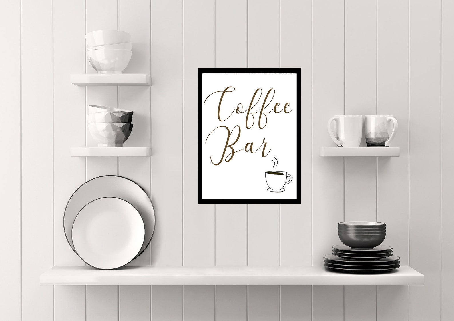 Coffee Corner Sign. Coffee Bar Sign. Instant Download JPG File. Kitchen ...