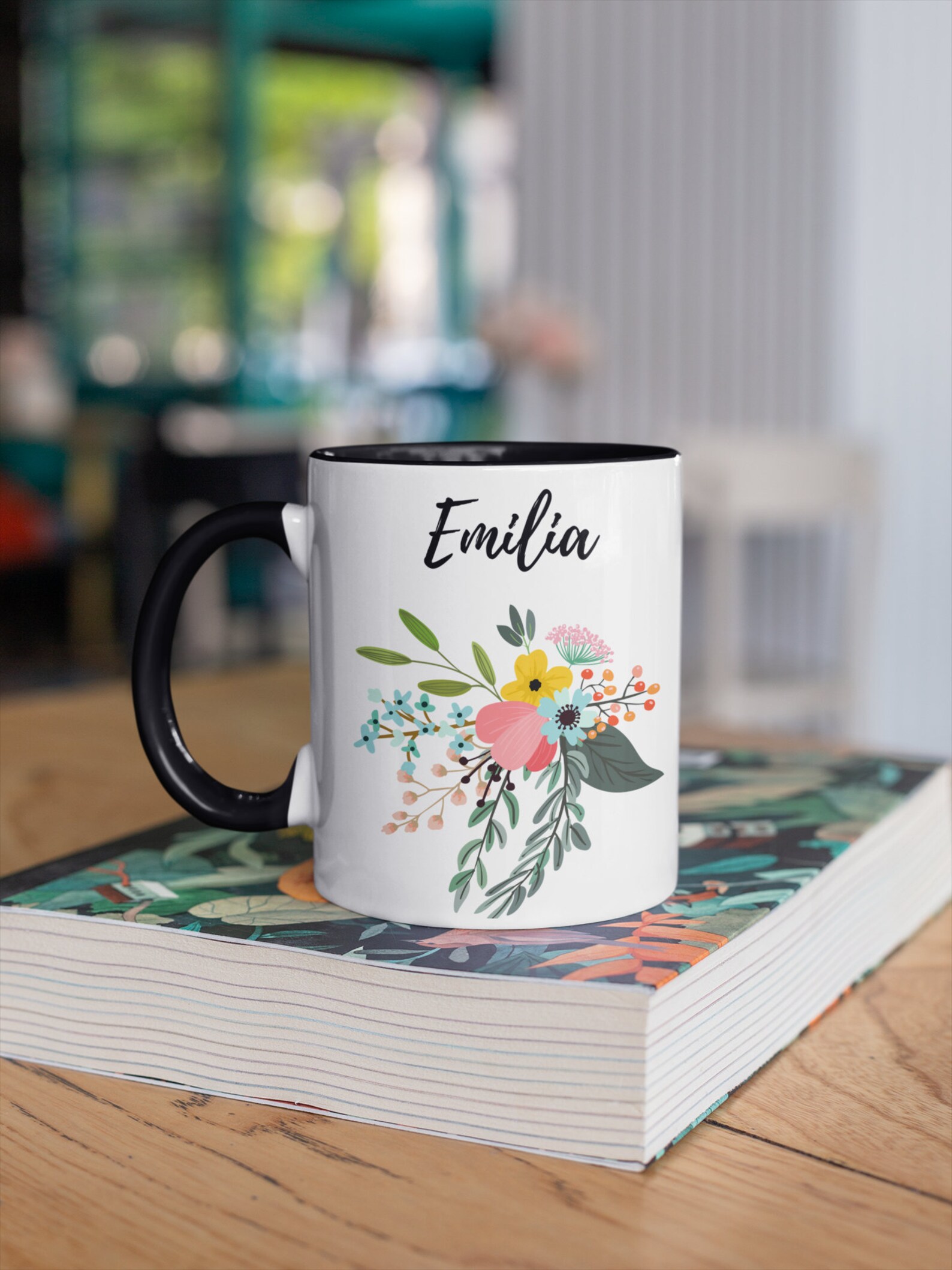 Personalized Name Mug for Women & Girls, Custom Name Coffee Mug, Name ...