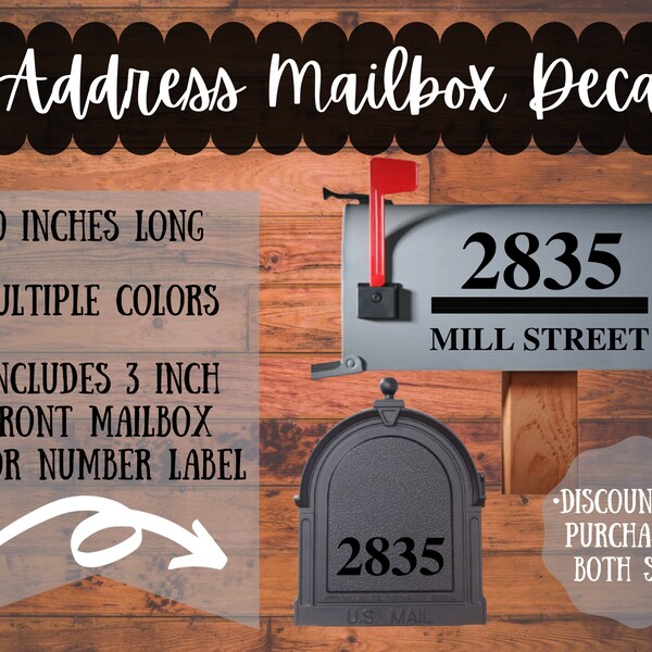 Waterproof Mailbox Label - Etsy