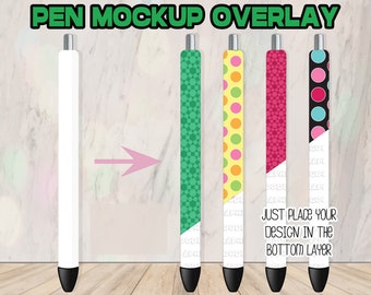 Pen Overlay Template - Etsy