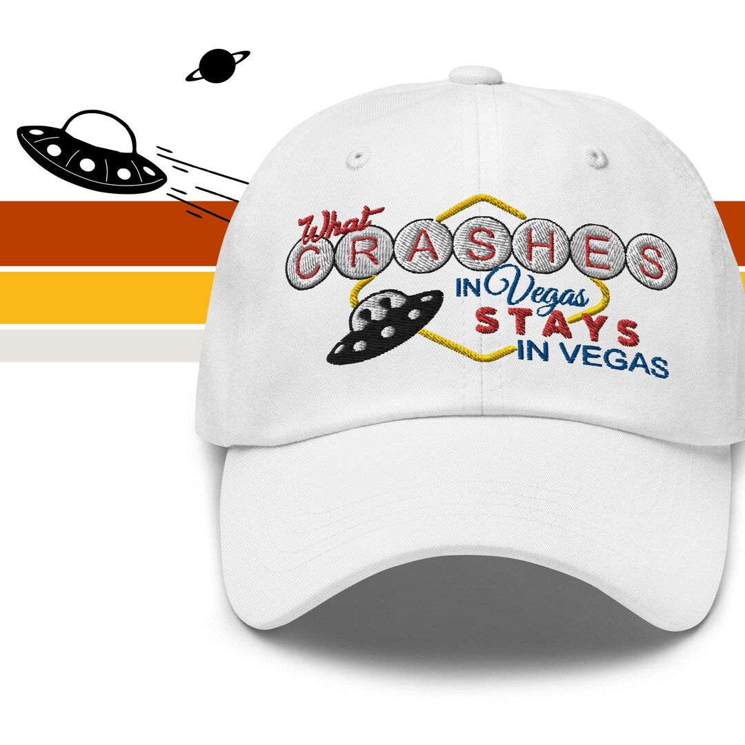 Alien UFO Hat, Vegas Nevada Alien Crash, Alien Obsessed Gift, Area 51 ...