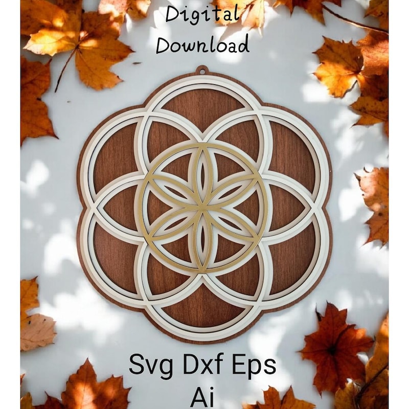 Seed of Life Mandala - Etsy