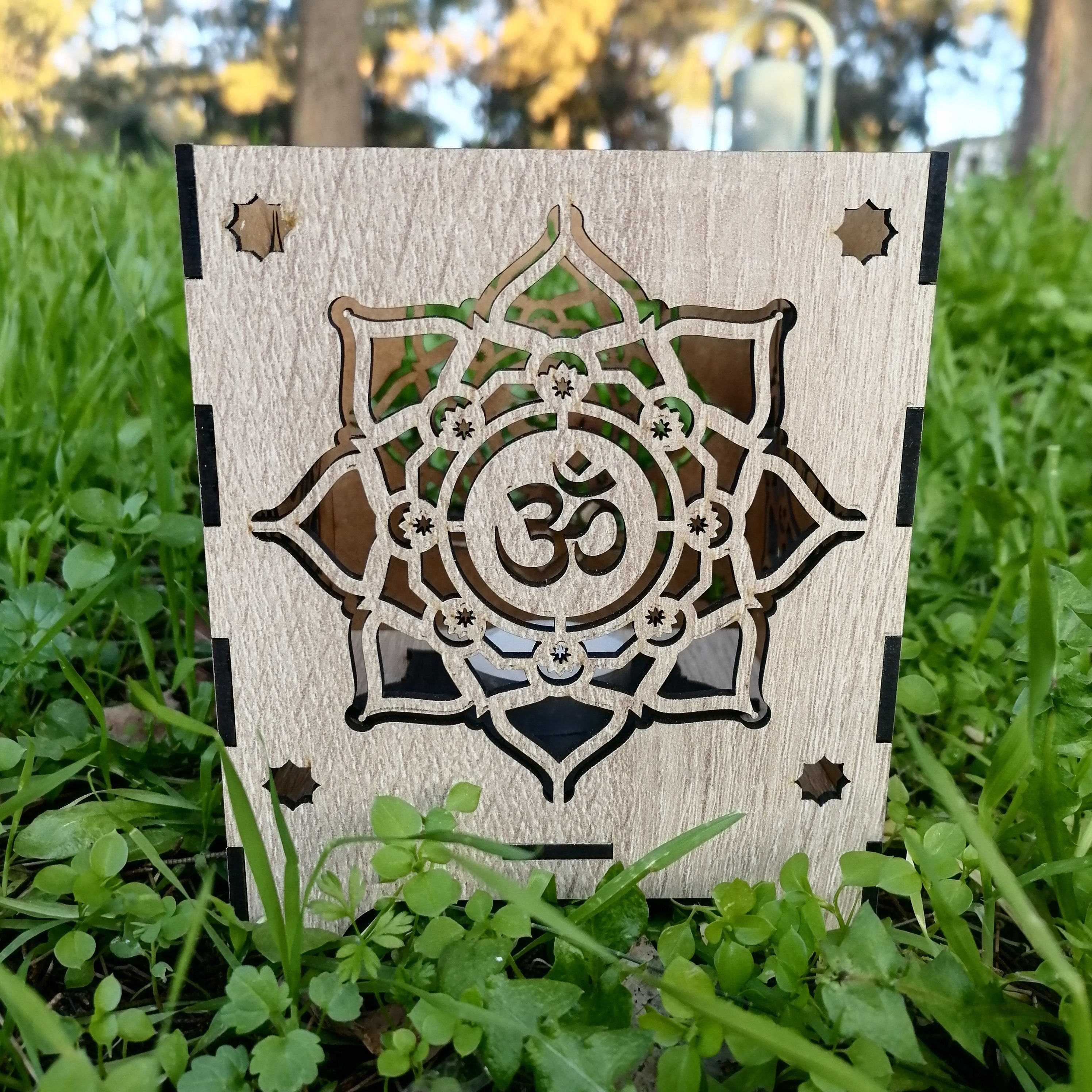 Candle Holder Lotus Svg File, Lotus Candle Holder, Candle Holder ...
