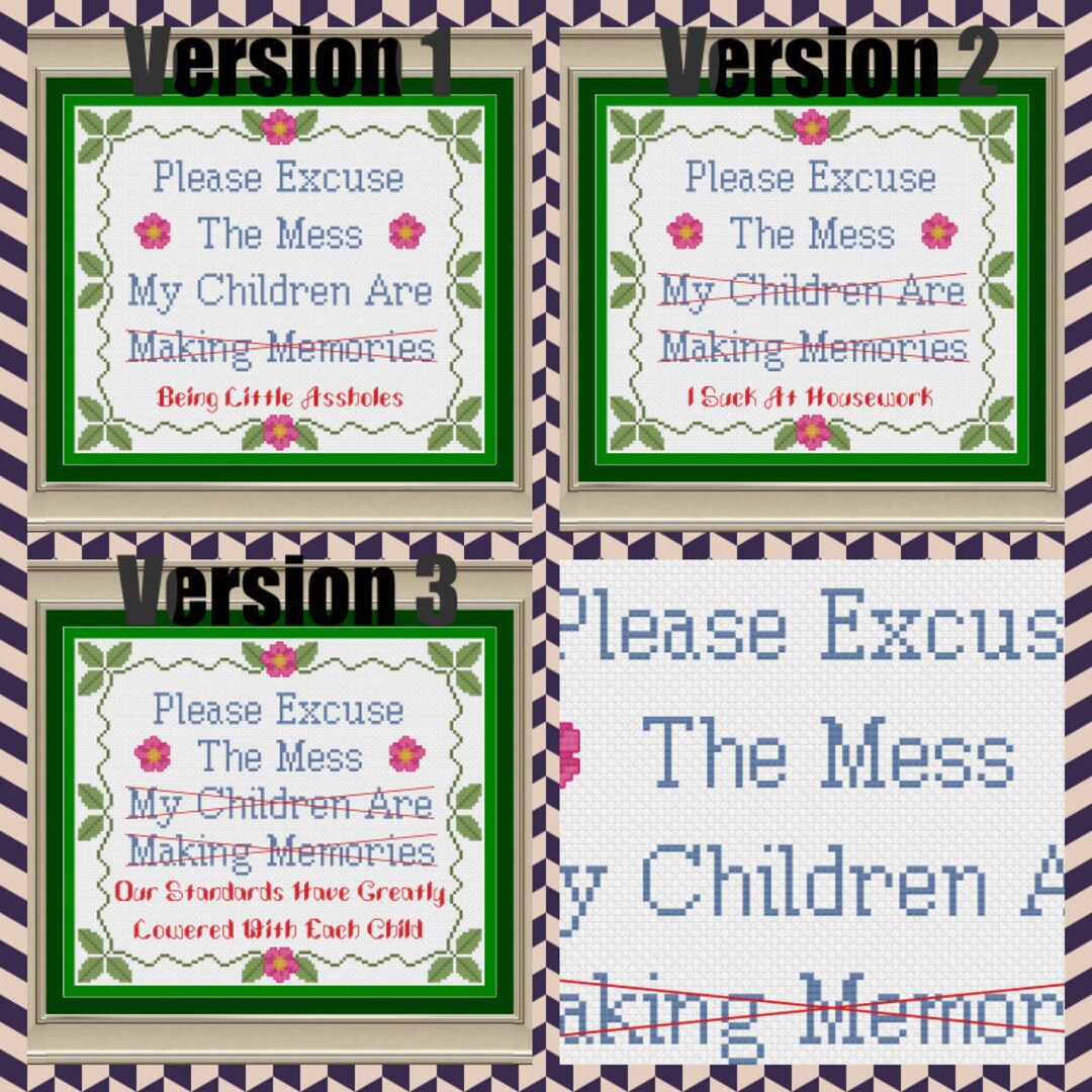 Making Memories - Cross Stitch Pattern - Etsy