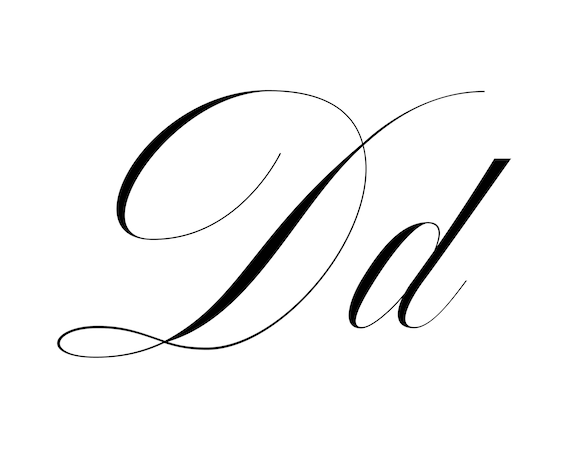 The Letter D In Different Fonts