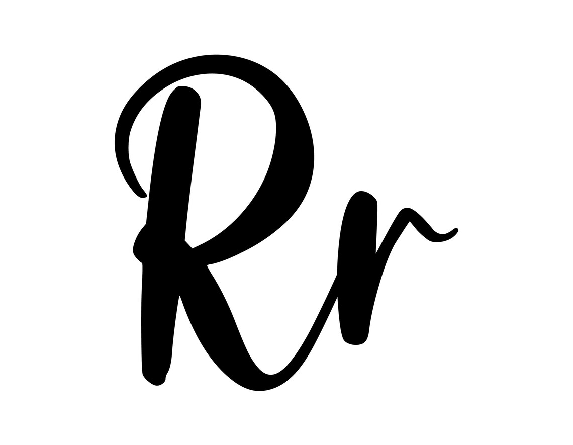 Script Font SVG, Cricut Font, Handwritten Font, Silhouette File for ...