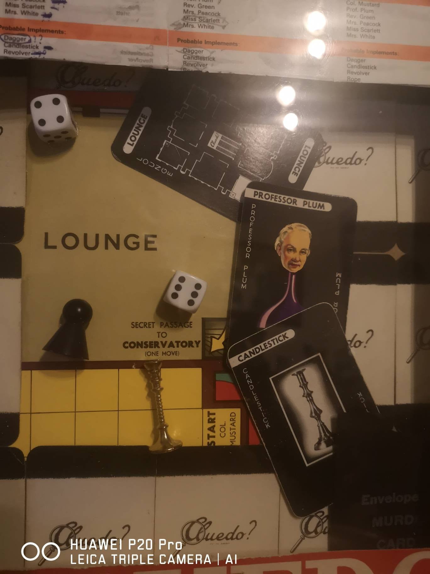 Cluedo Miss White
