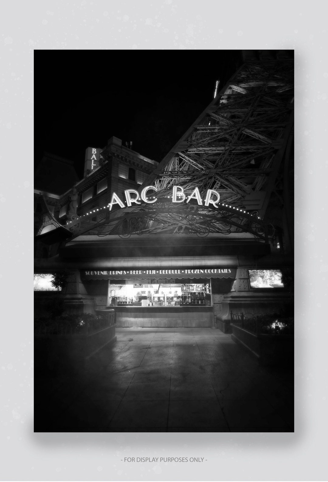 Arc Bar | Paris Hotel Casino | Night | Lights | Las Vegas | Photo ...