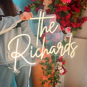 Name Neon Sign Custom,teens Boys Girls Room Decor Ideas,kids Room,neon ...