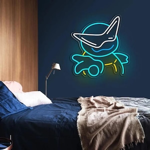 Neon Sign Anime Led Custom,anime Wall Art,anime Art,famliy Neon Sign ...