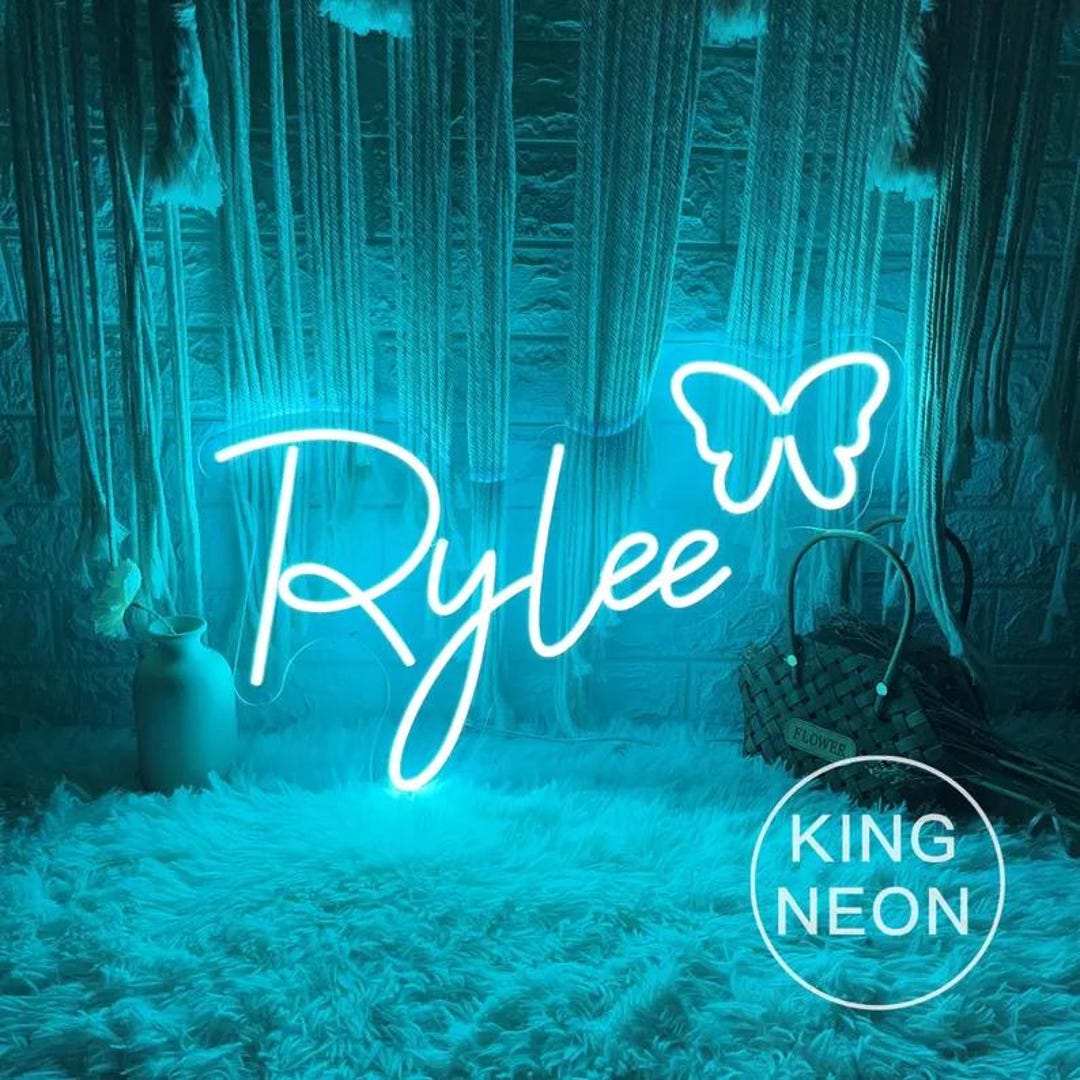 Neon Sign Custom,neon Sign Light,name Neon Sign,neon Sign,baby Name ...