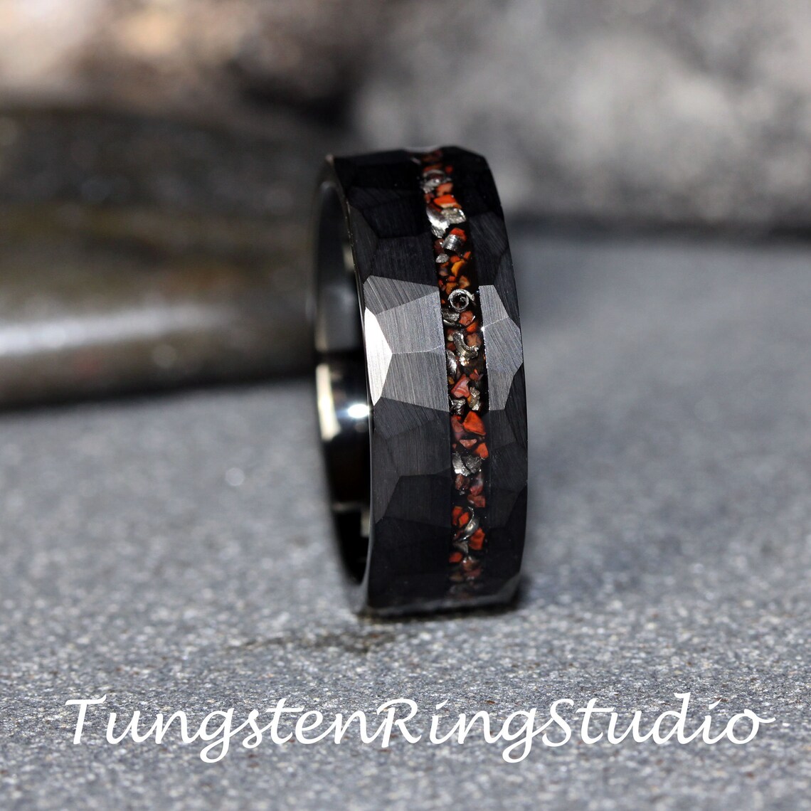 Dinosaur Bone Ring Tyrannosaurus Rex T-rex Meteorite Ring - Etsy
