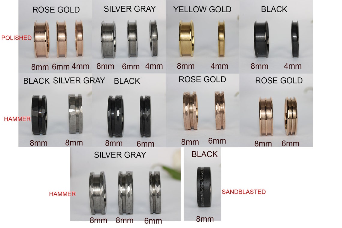 Custom Order Create Make Your Own Wedding Ring Rose Gold - Etsy