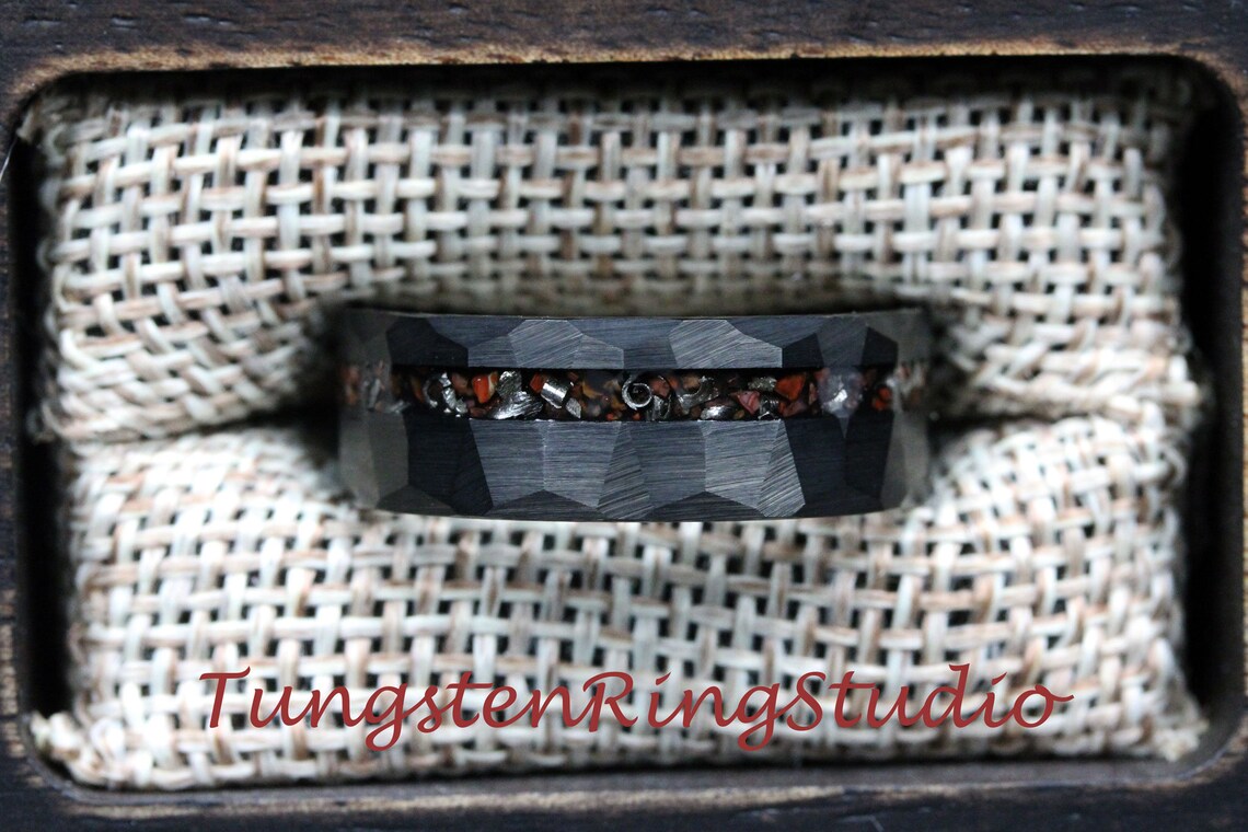 Dinosaur Bone Ring Tyrannosaurus Rex T-rex Meteorite Ring - Etsy