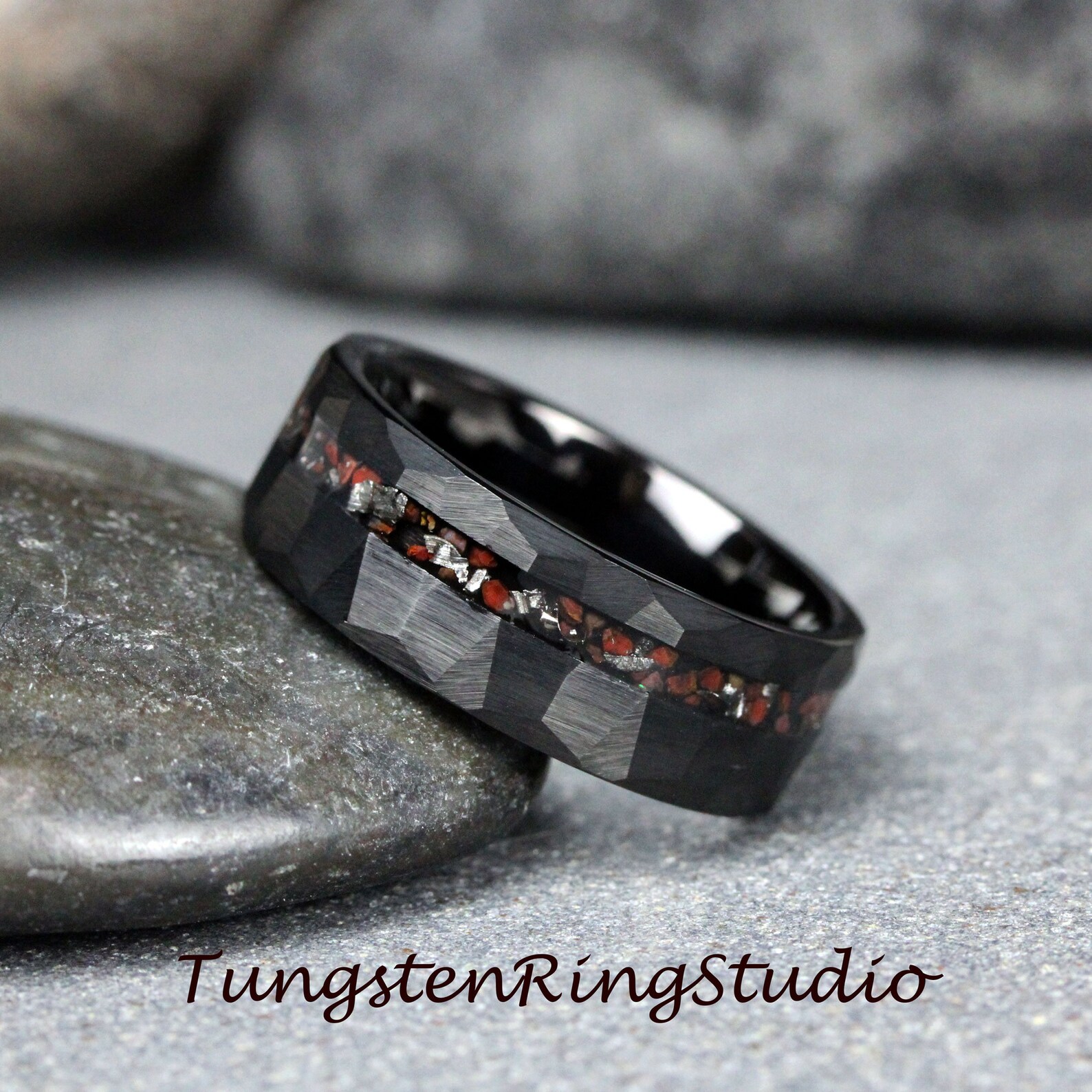 Dinosaur Bone Ring Tyrannosaurus Rex T-rex Meteorite Ring - Etsy