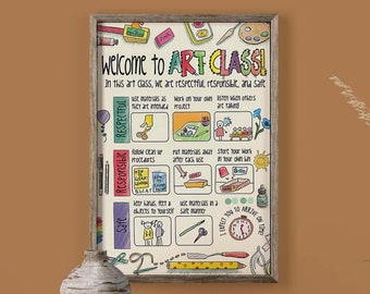 Welcome to Art Class - Etsy
